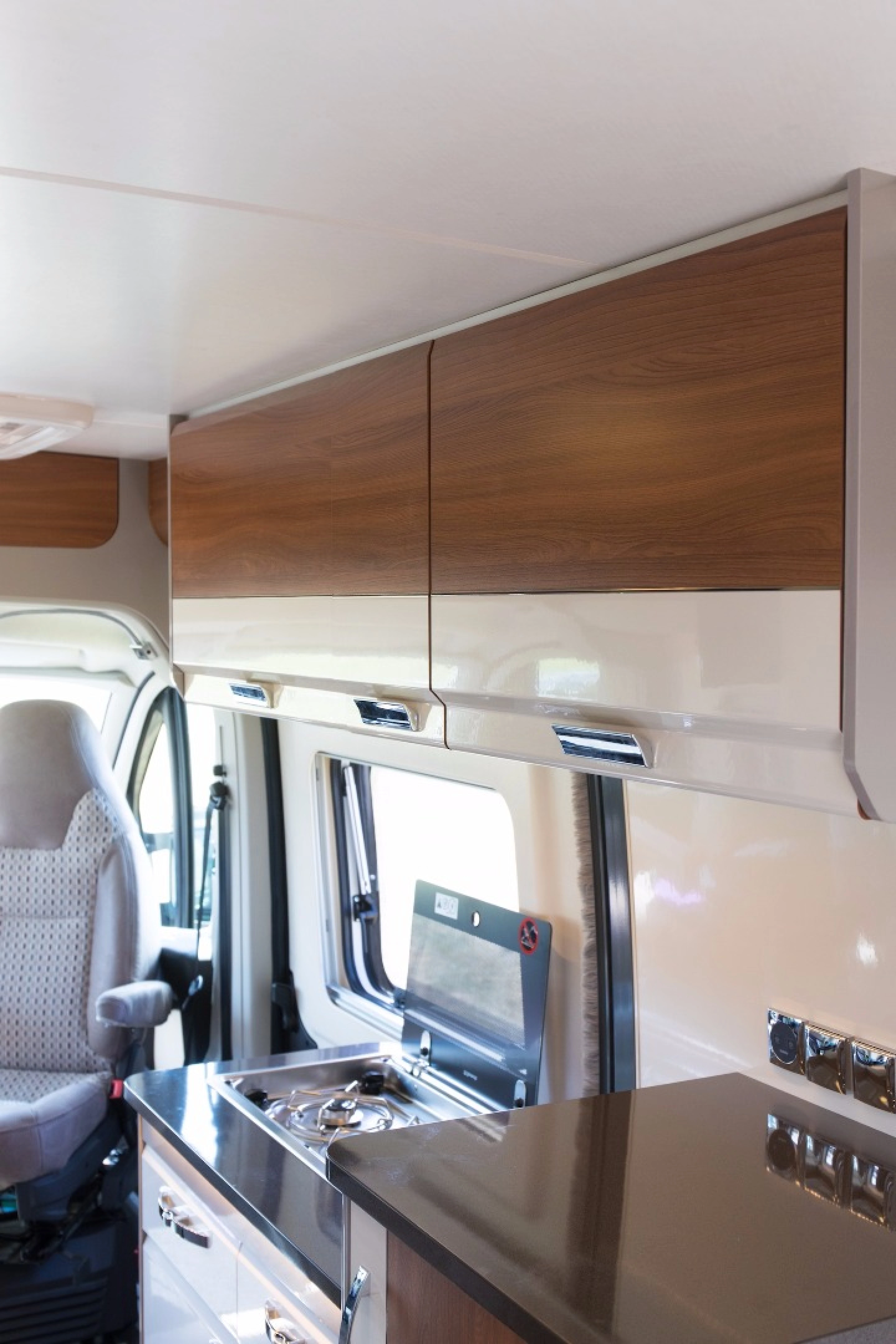 Snappy camper van slims and swings to make the most of space