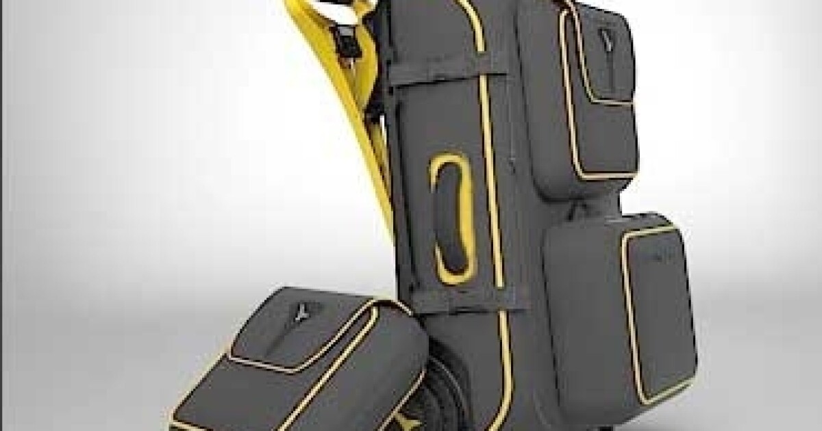New lightweight electrically-powered suitcase from Live Luggage