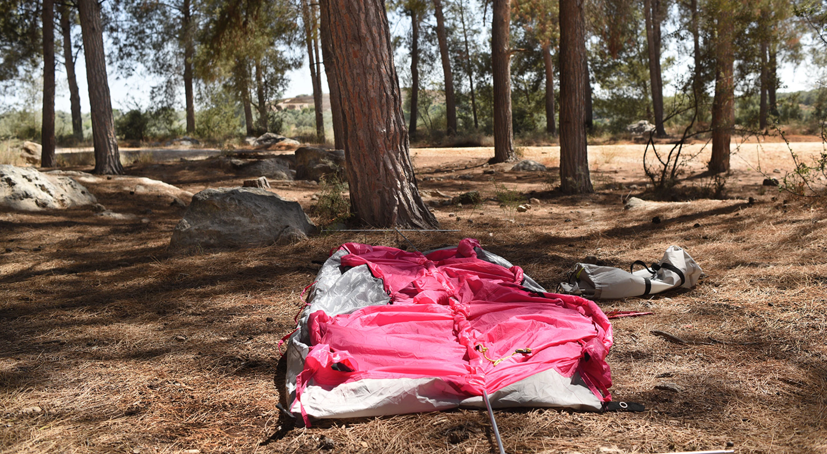 RhinoWolf modular, all-in-one tent system sleeps one or 100