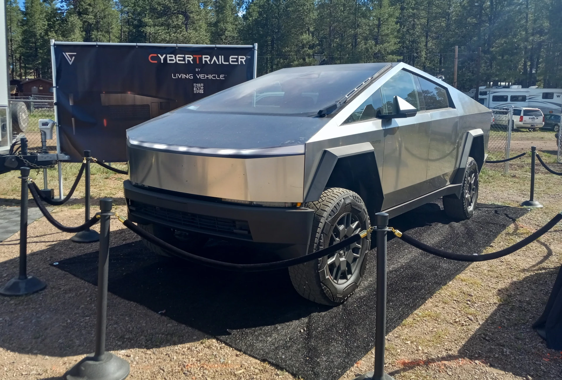 Tesla Cybertruck survivalist camper is the e-RV that makes water