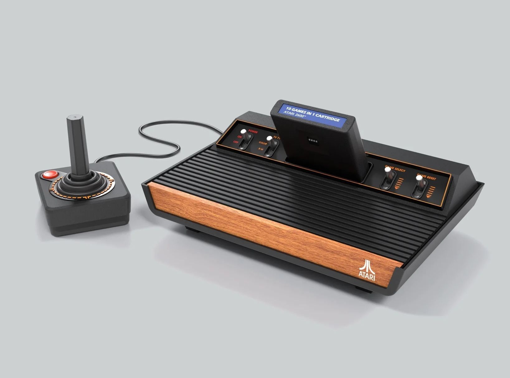 Atari Games Like Its 1980 With Faithful Recreation Of Atari 2600 Console