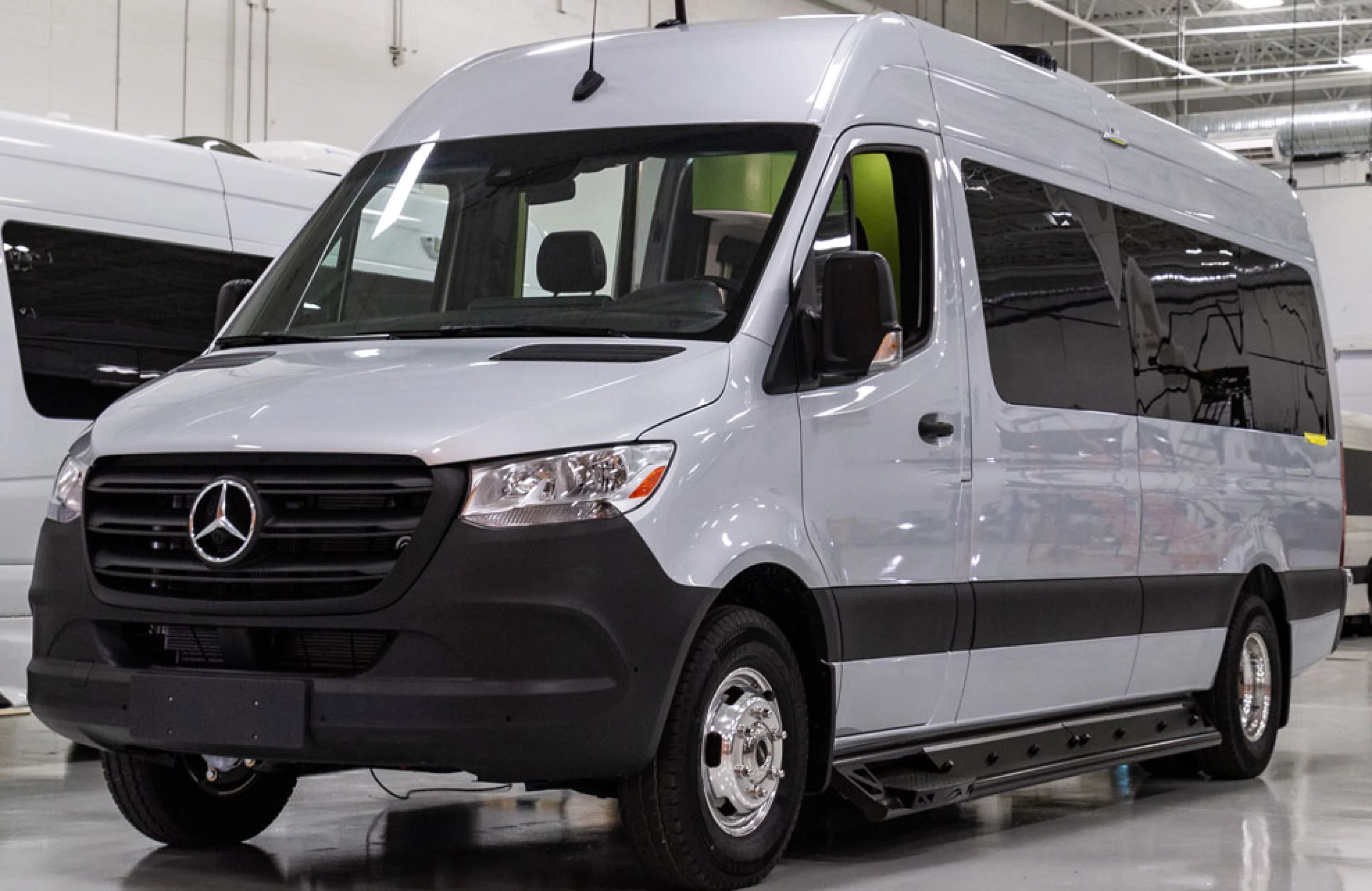 $300K camper van goes green in more ways than one