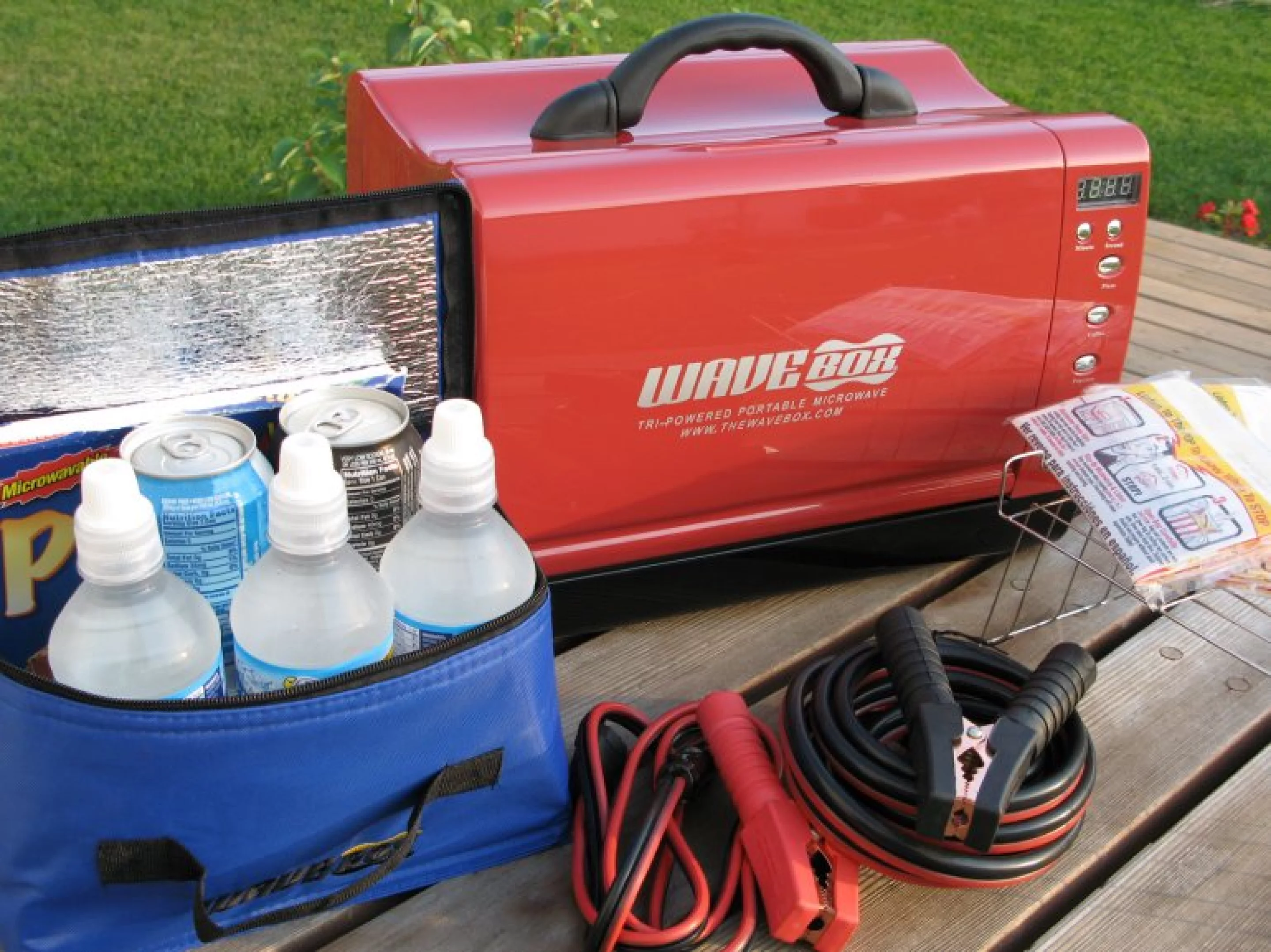 The Wavebox portable microwave oven