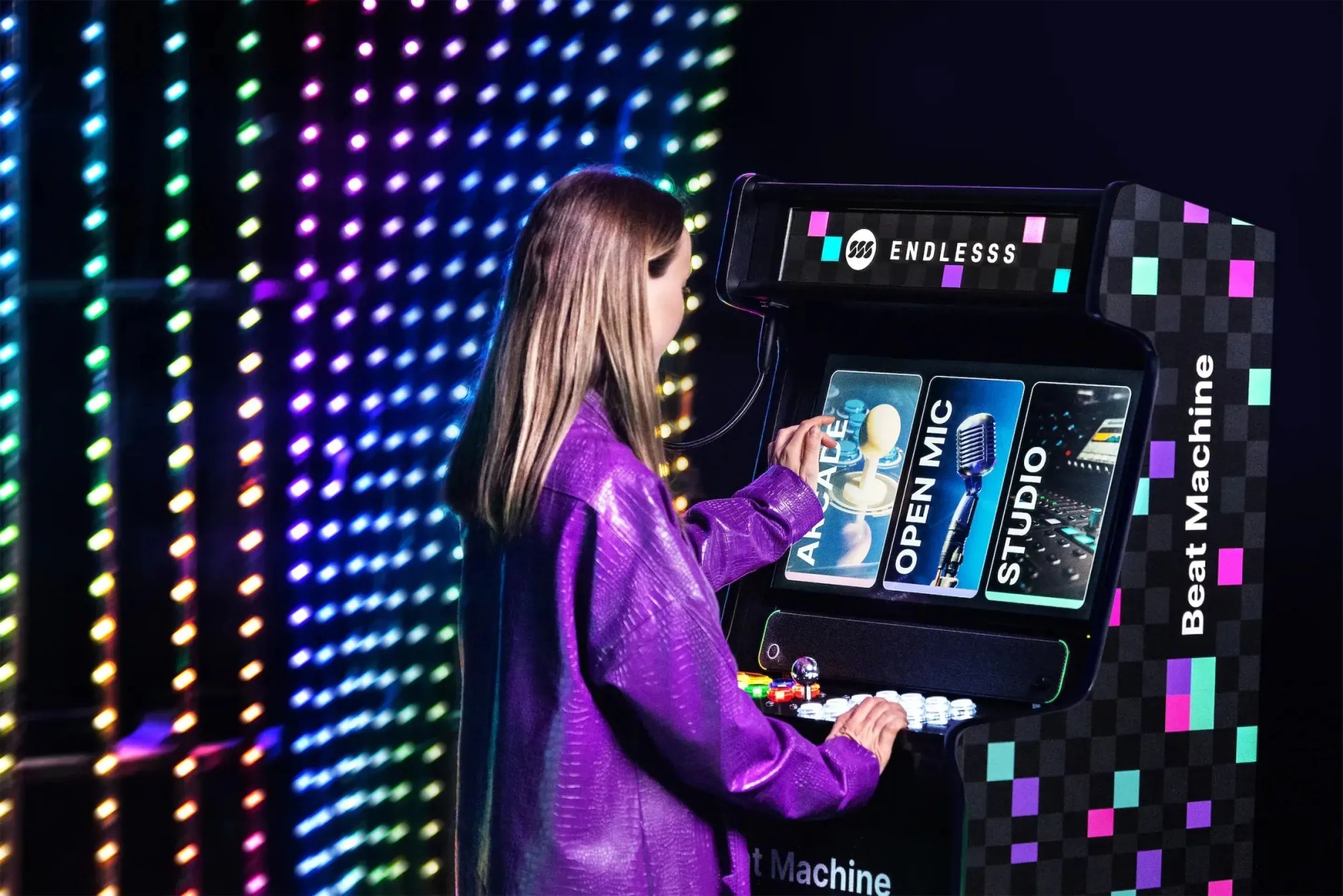 Music creation gets its game on at the Beat Machine arcade