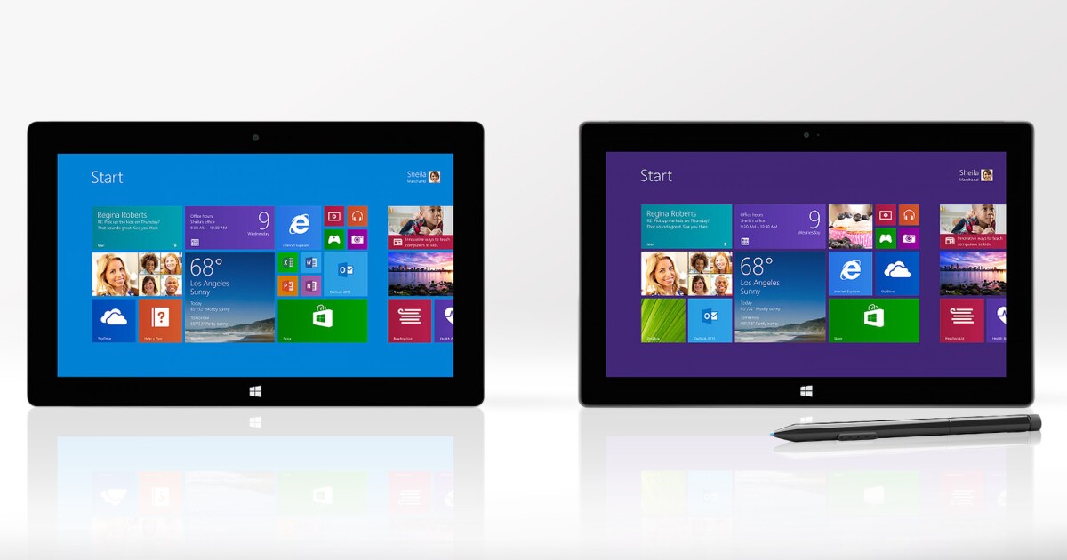 Microsoft Surface 2 vs. Surface Pro 2