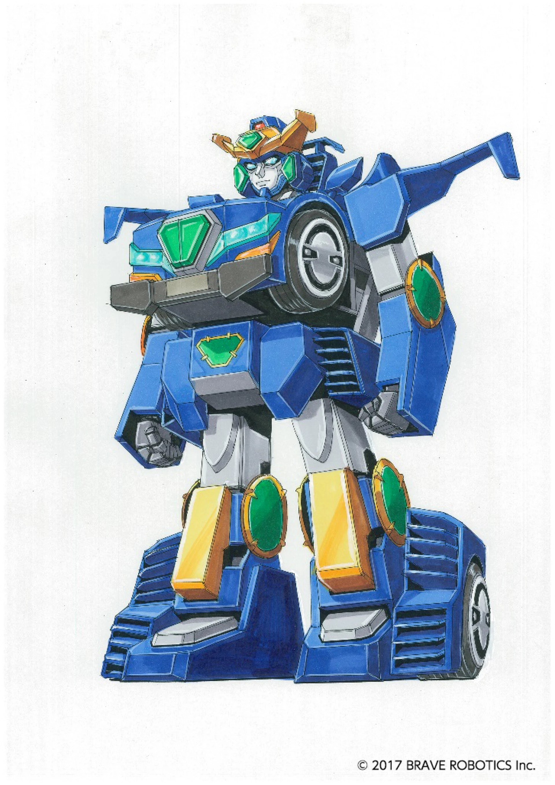 Real-life Transformer changes from robot to car and back again