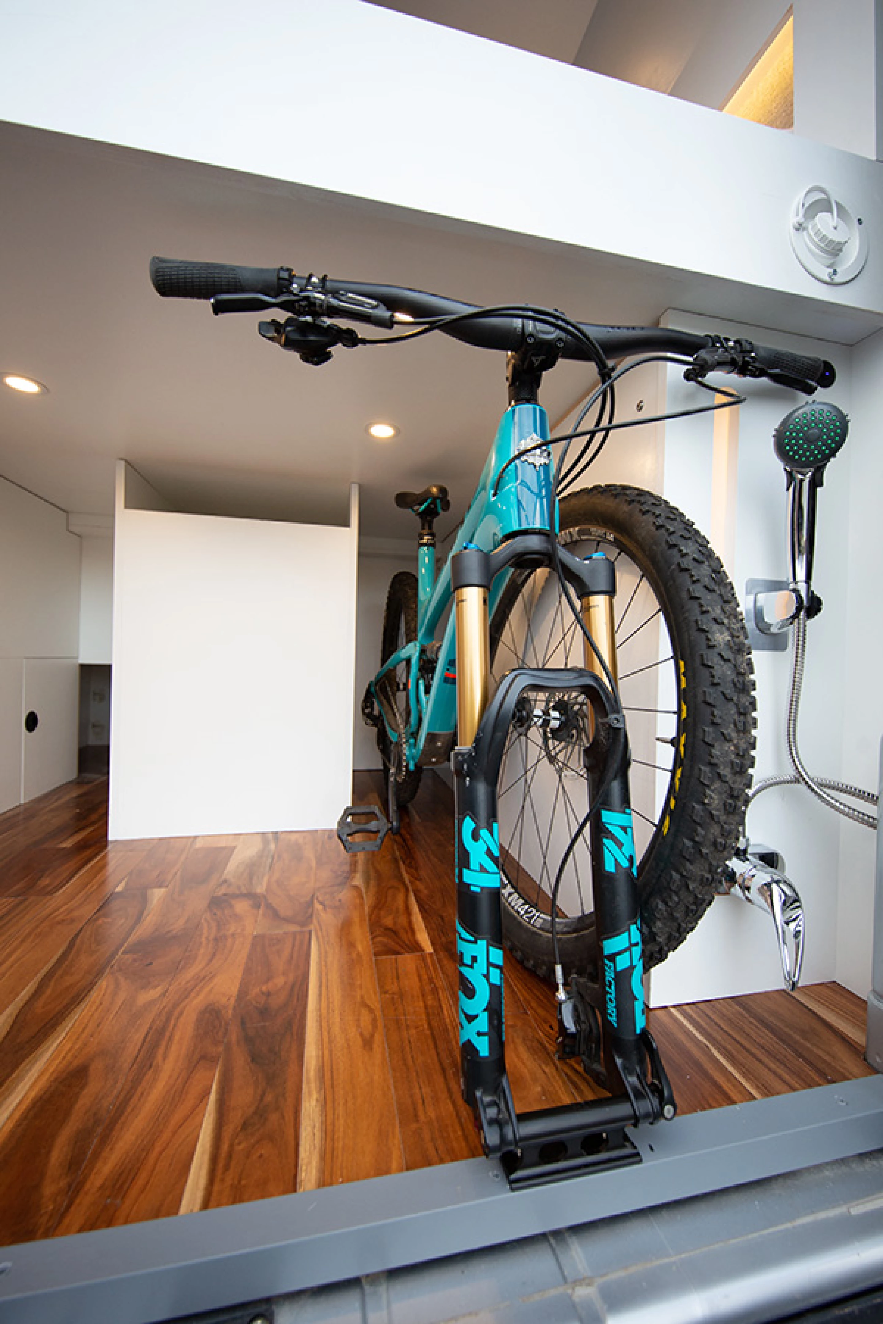 Tesla-powered urban adventure camper van takes modern living off-grid