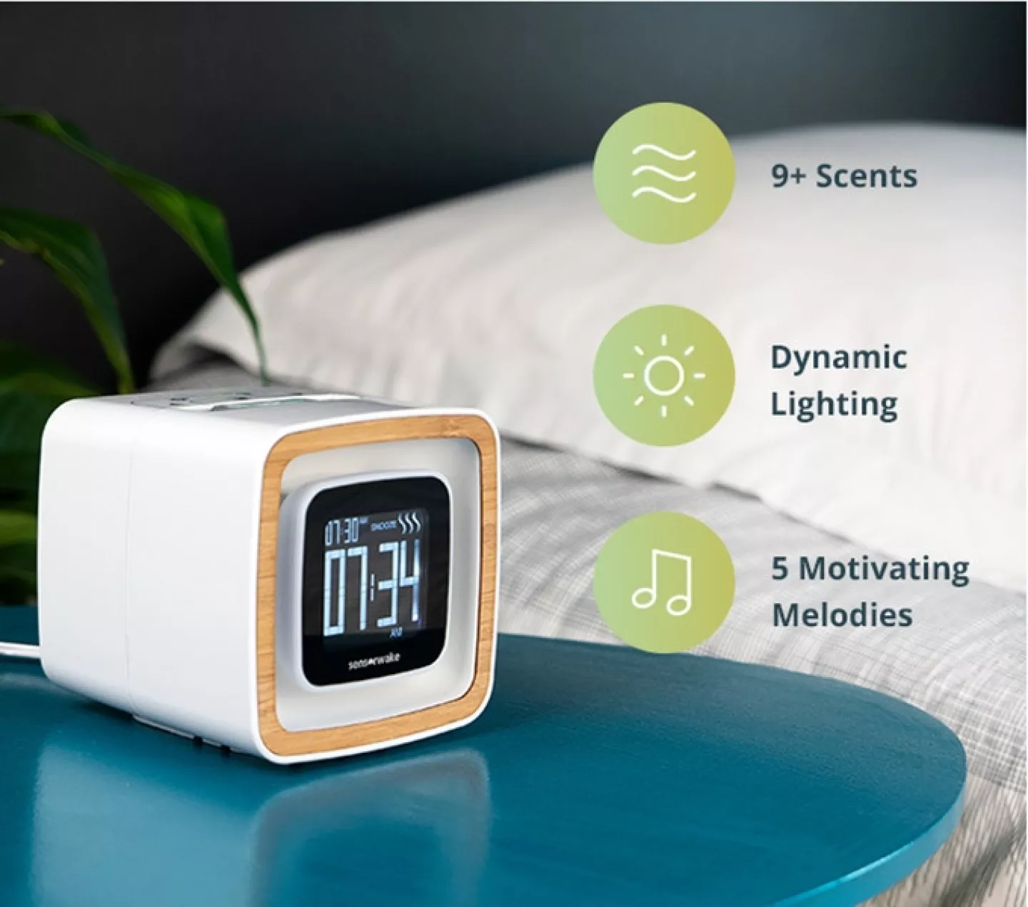 New and improved SensorWake Trio wakes you up with smells, lights and music