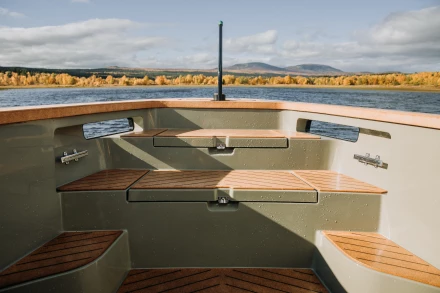 Modular, connected e-boat slips into US waters like an electric eel