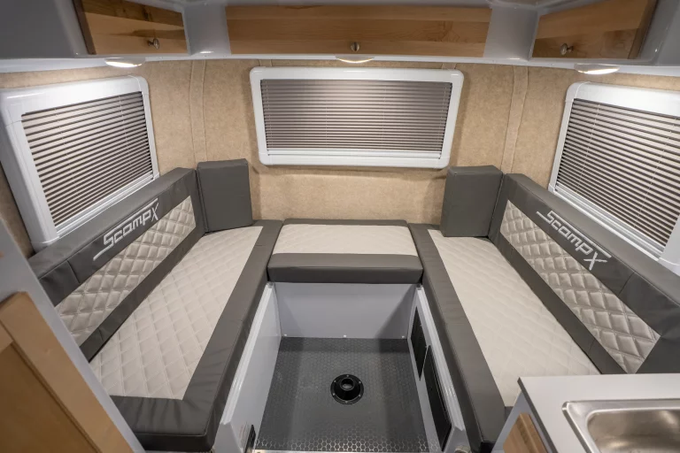 Classic meets modern: Scamp X off-road fiberglass egg camping trailer