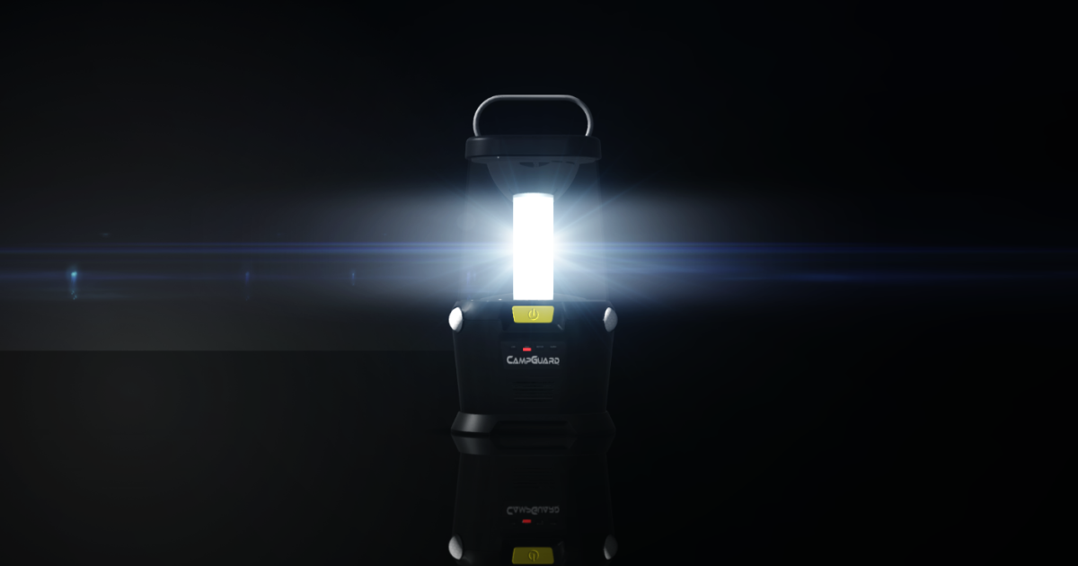 CampGuard isn't light on campsite security