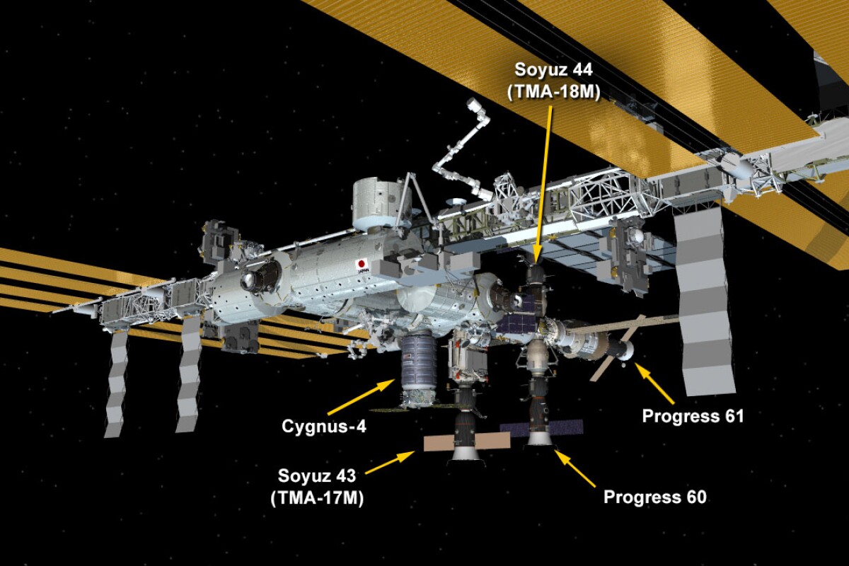Cygnus spacecraft finally docks with ISS Cygnus spacecraft finally docks with ISS