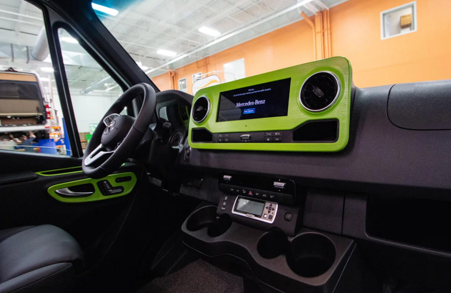 $300K camper van goes green in more ways than one