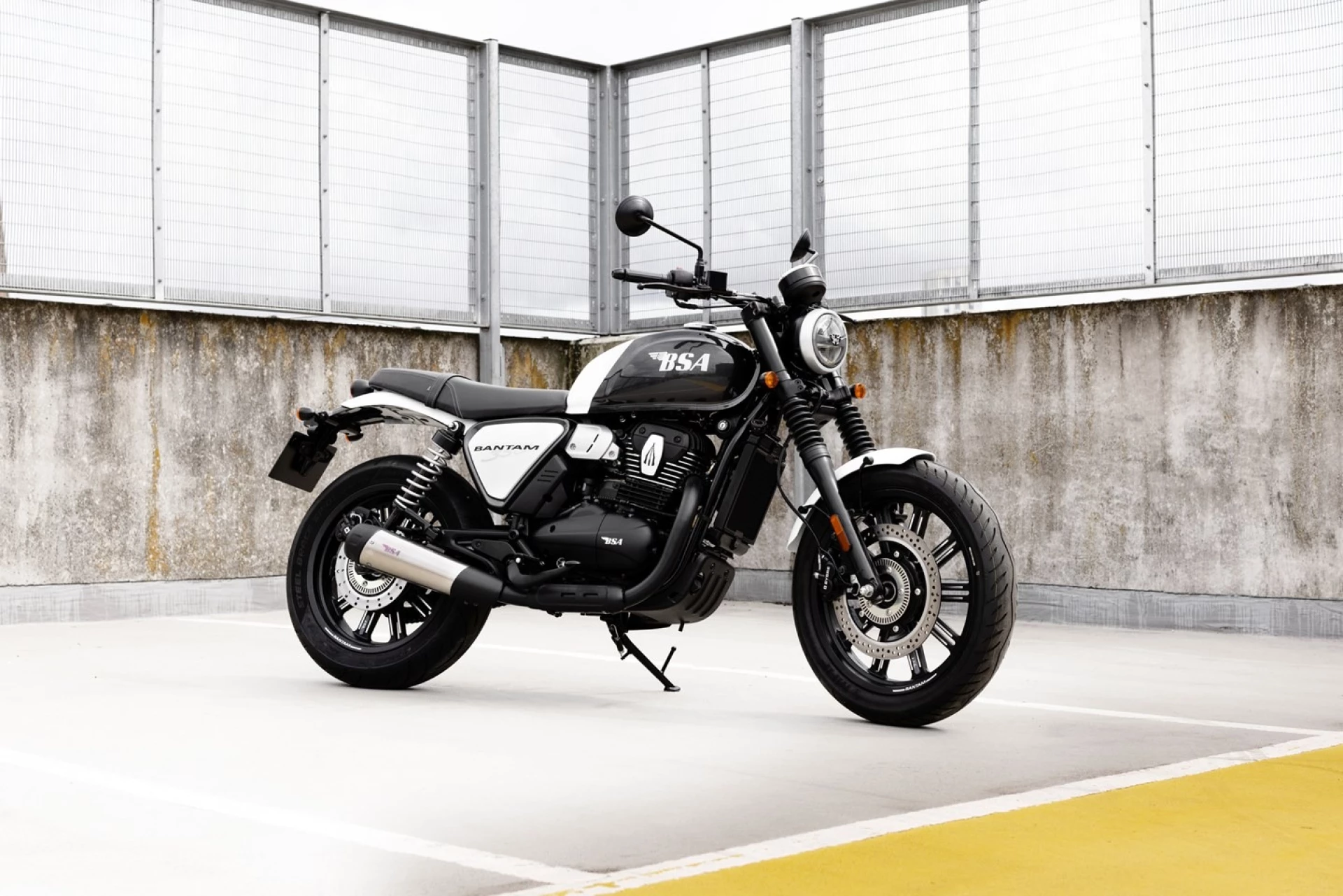 New BSA bantam 350 motorcycle: affordable retro roadster