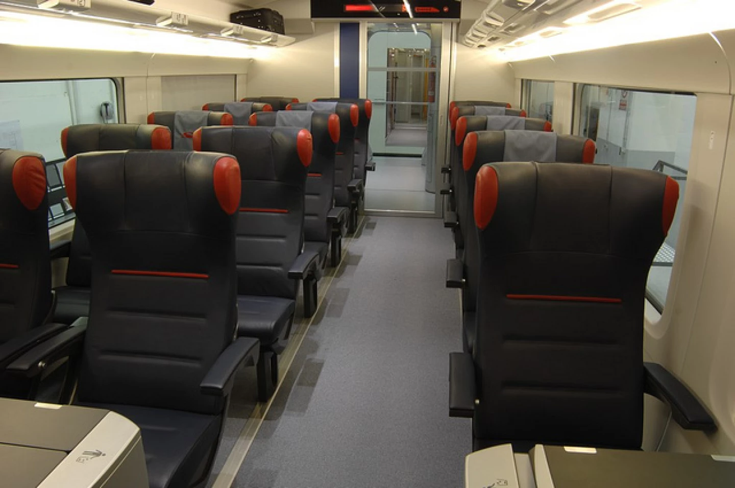 Ferrari's heritage evident in the Italo high-speed train