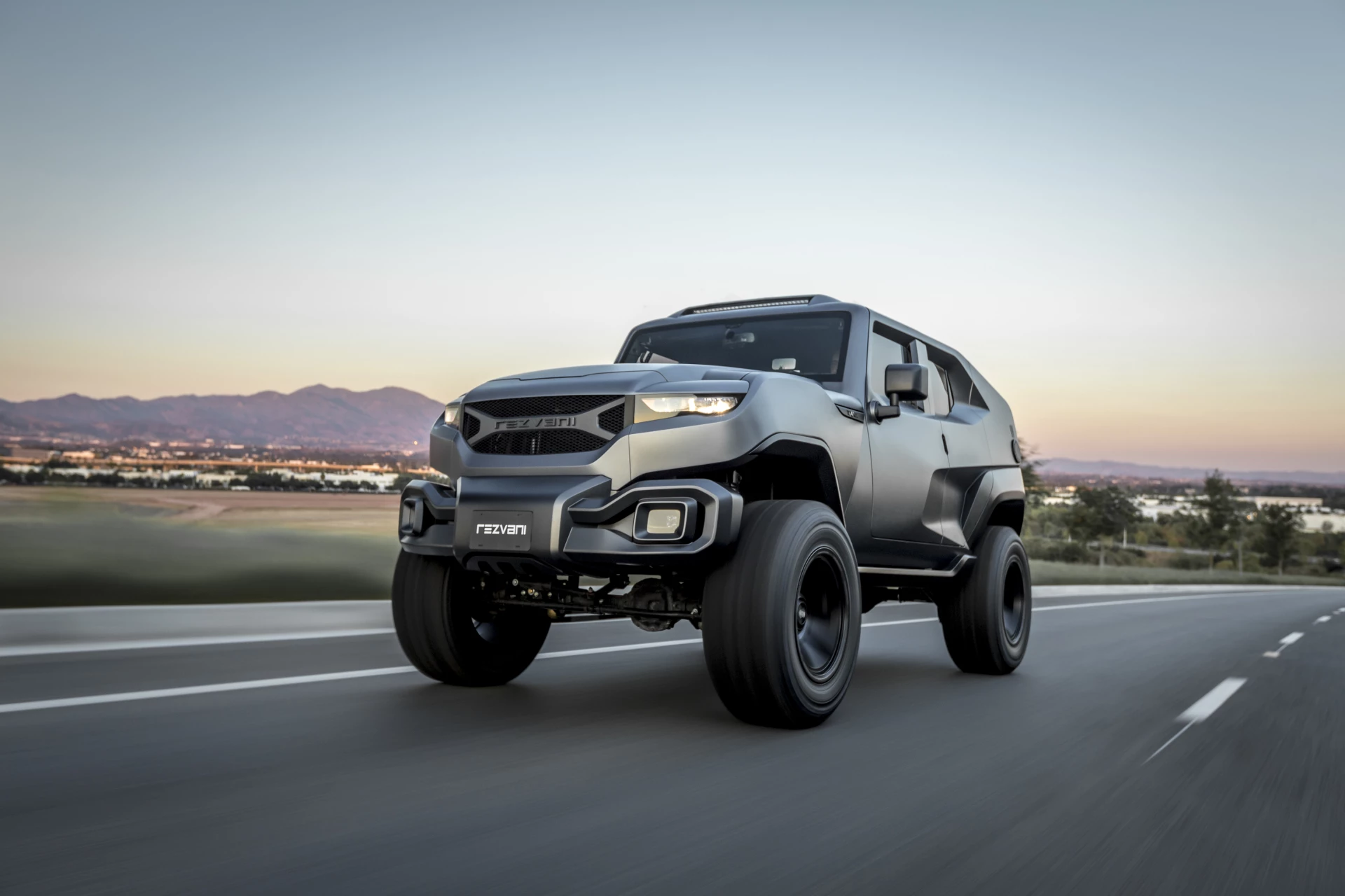 Rezvani rallies a very select set of troops with the Wrangler-based ...