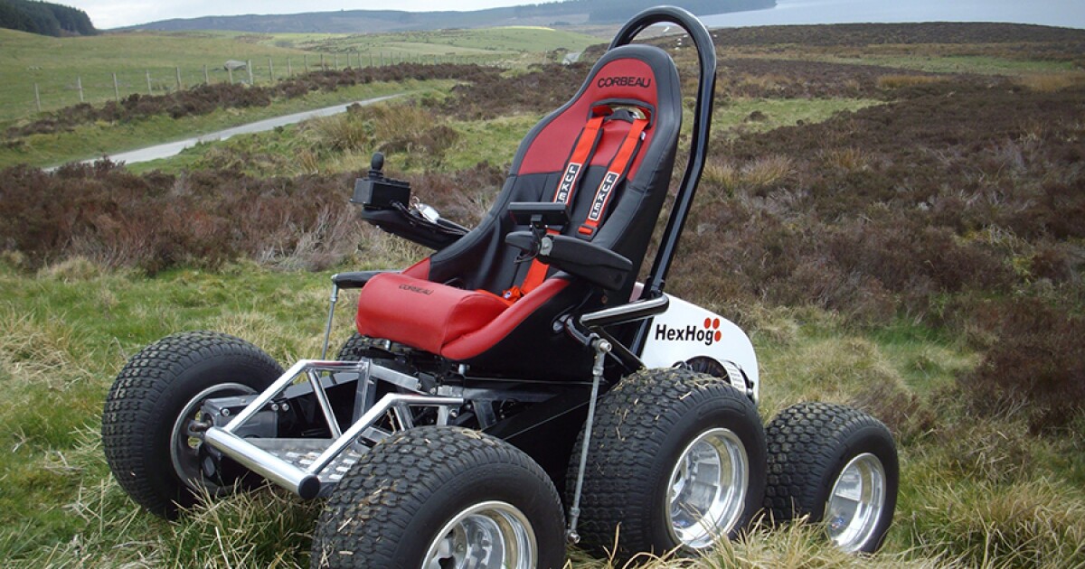 HexHog ATV for wheelchair users who want to rough it