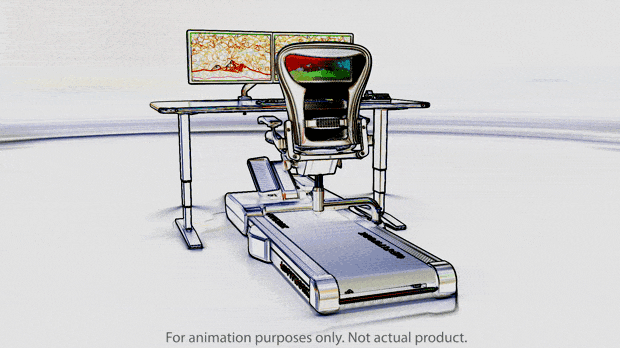 Innovative Fitwork Workstation keeps you healthy while you work