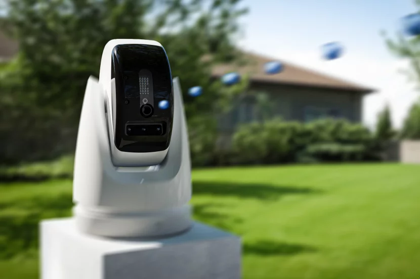 Paintball-blasting home security camera redefines 'enter at own risk'