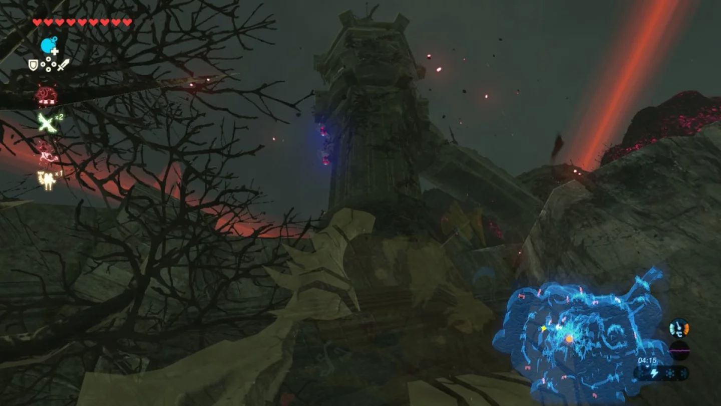 How to reach the Hyrule Castle memory easily in Breath of the Wild
