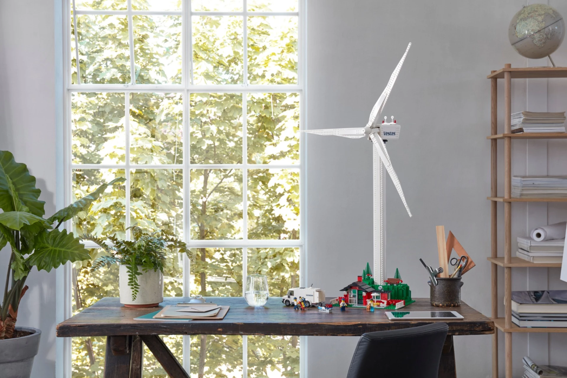 Lego's motorized wind turbine set features its first plastic made from ...
