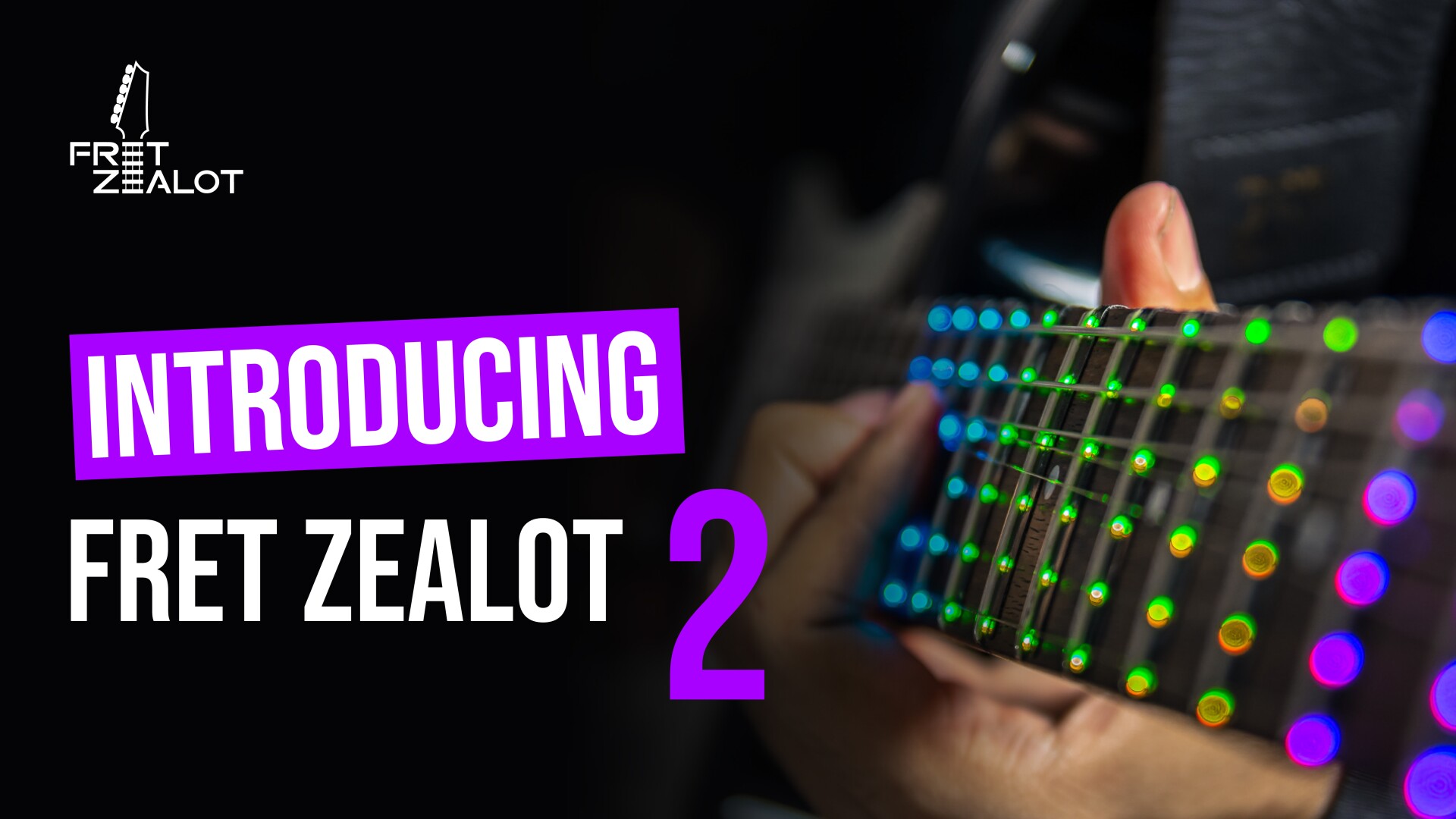 Fret Zealot 2 lights up the fretboard for easier learning