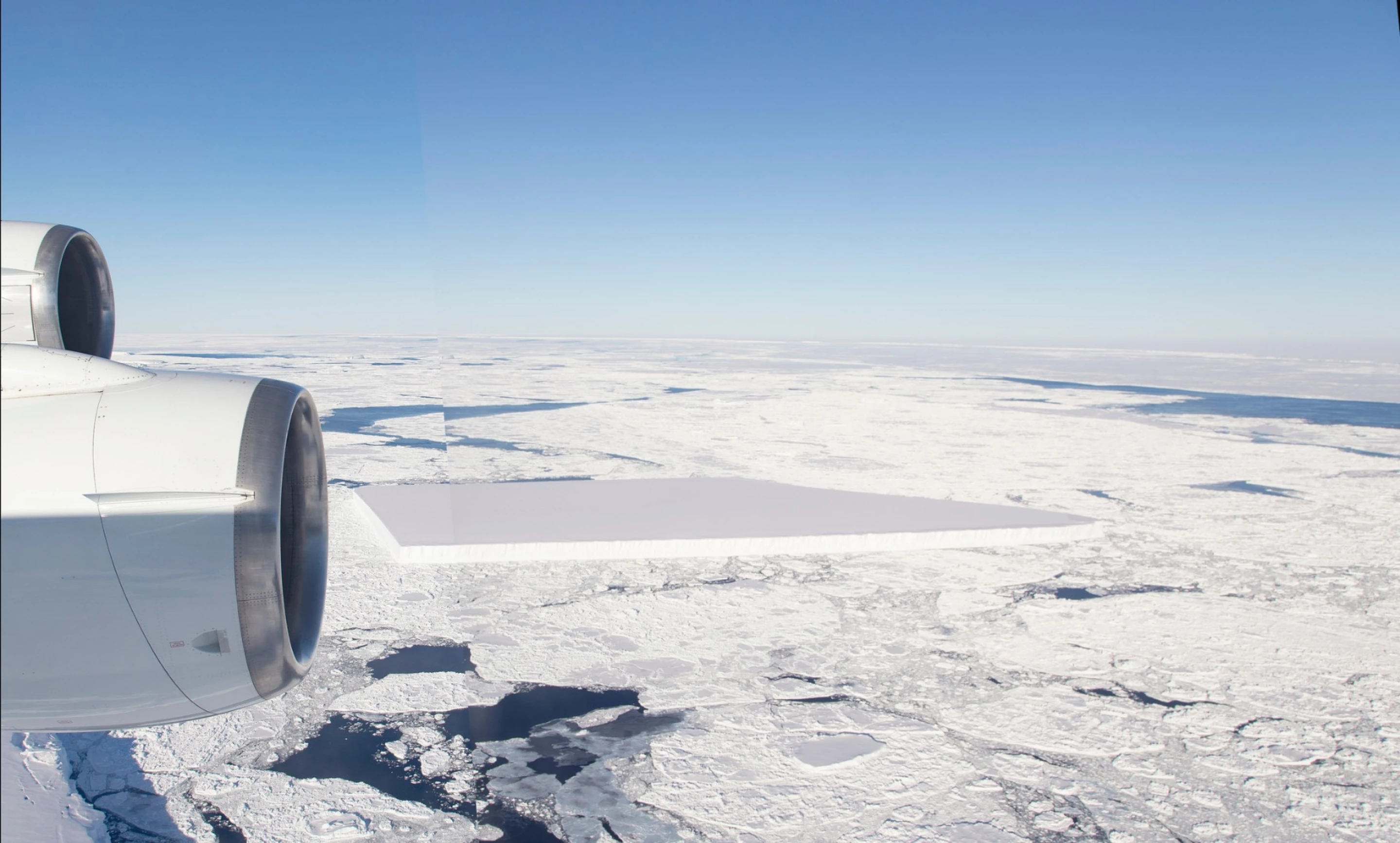New NASA photos offer closer look at bizarre rectangular Antarctic icebergs