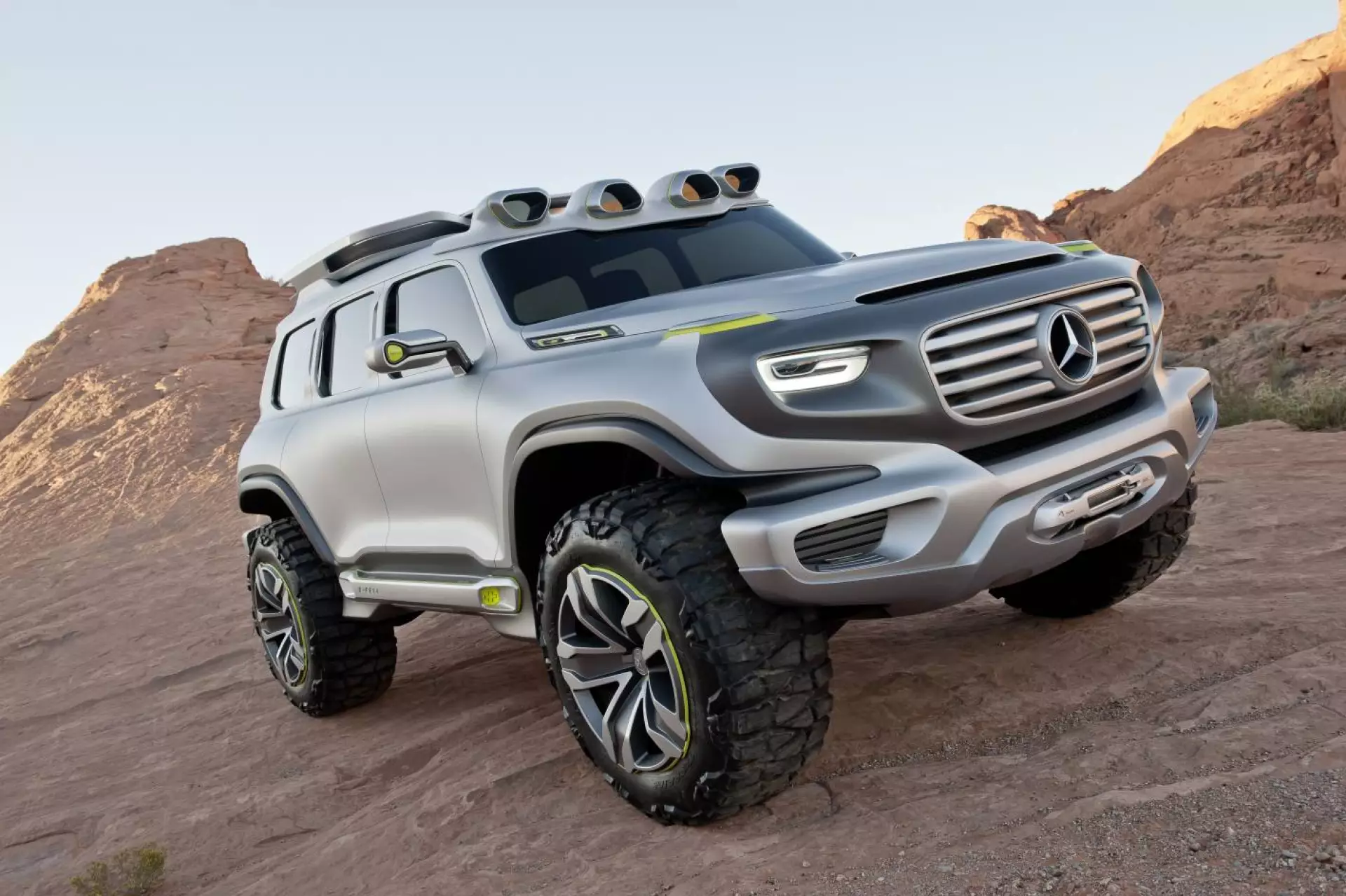 Mercedes Benz off-roader of the future – the Ener-G-Force