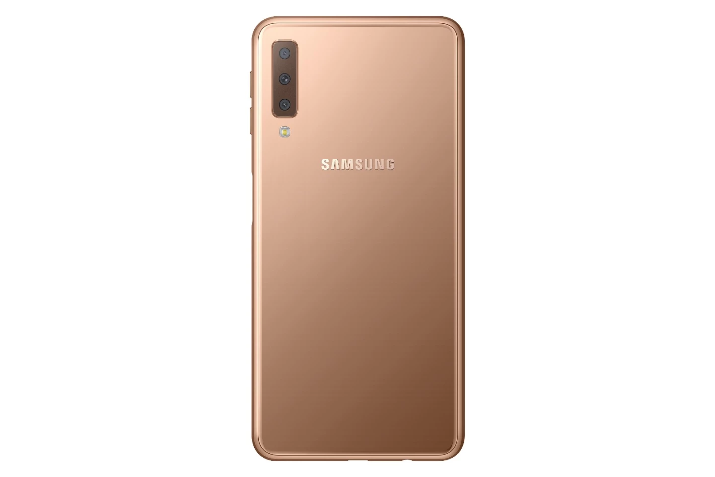 Samsung announces funky midrange Galaxy A7 with triple rear camera setup