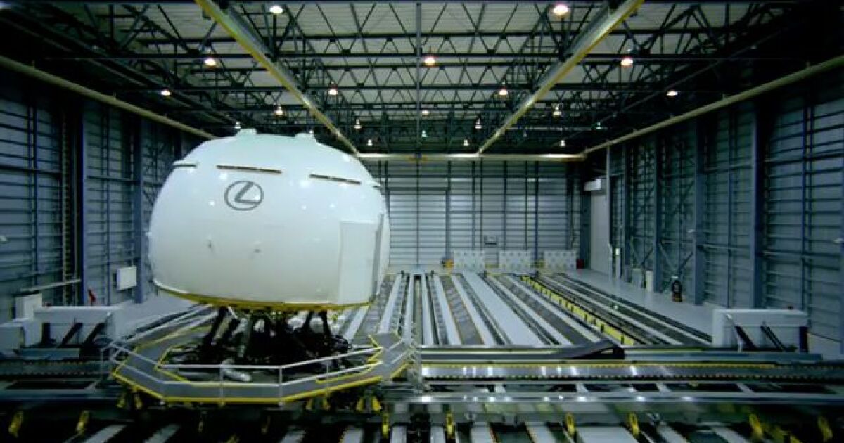 Lexus unveils 'world's most advanced' driving simulator