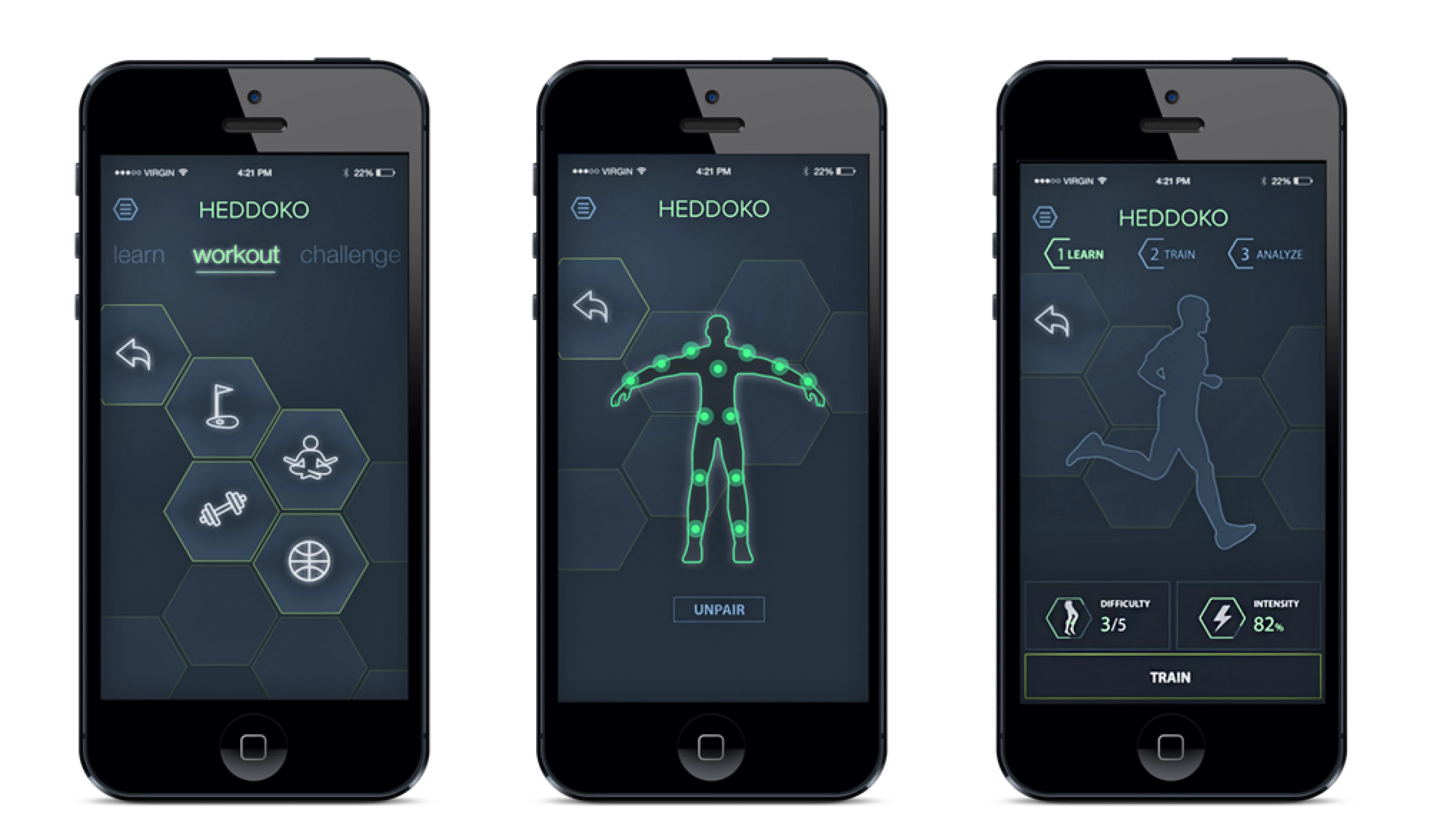 Heddoko sportswear uses motion capture sensors to fine-tune your movements