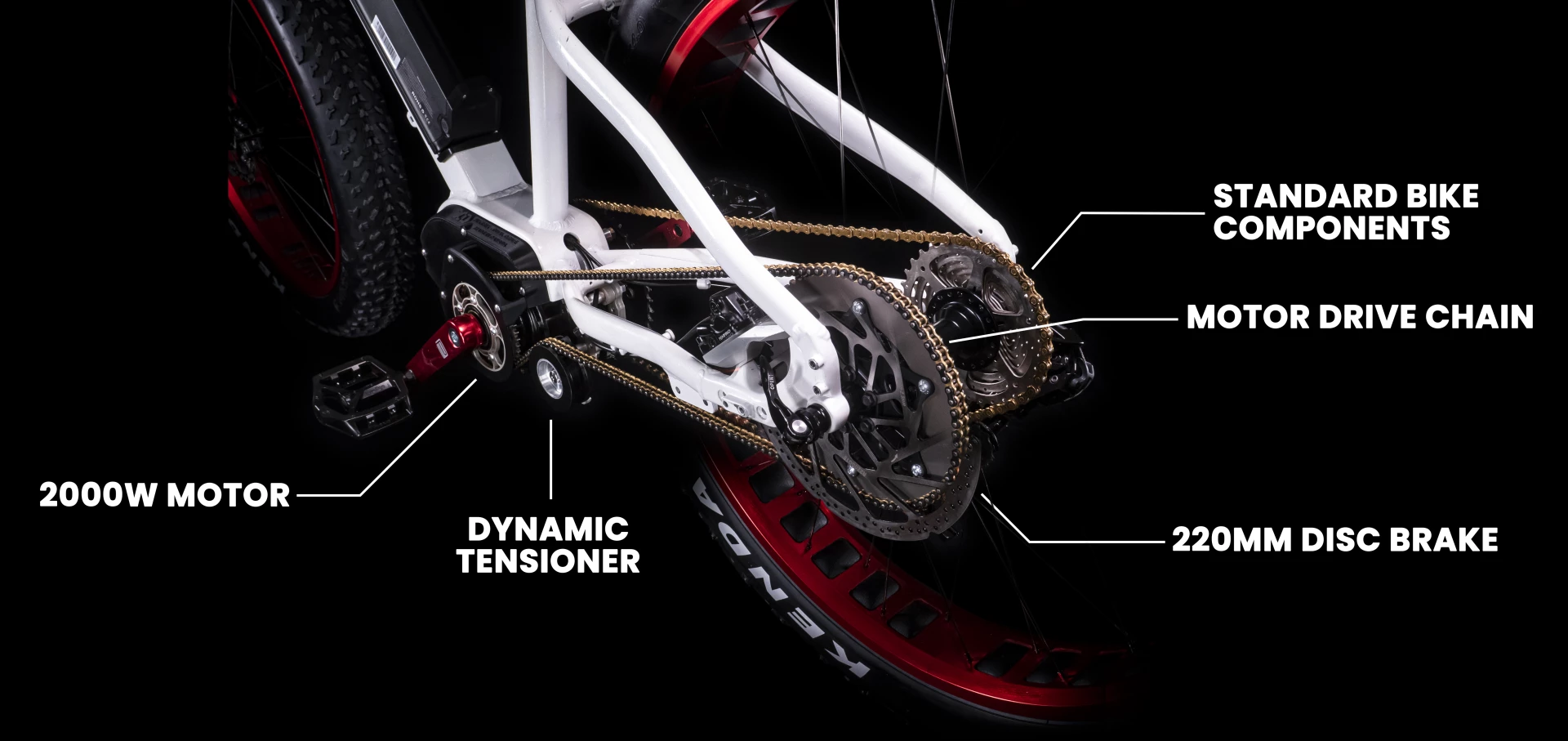 Biktrix XD dual-drive ebike doubles up on chain for high-power motor