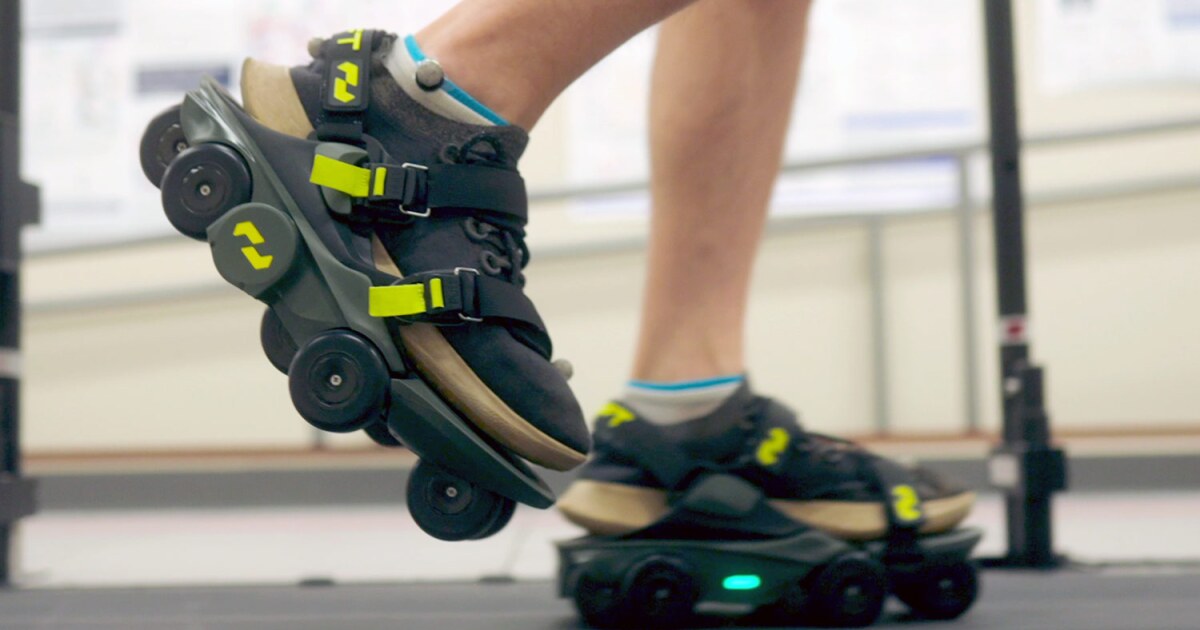 Moonwalkers robotic shoes speed walk to market at $1,400