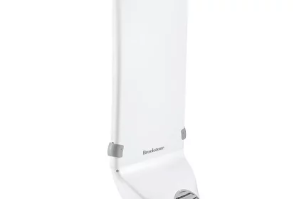 Bed Fan helps keep you cool beneath the sheets