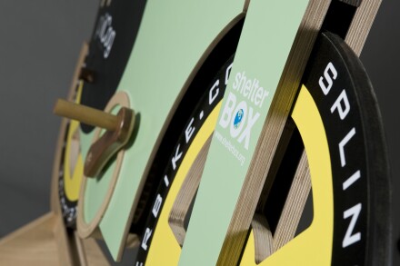 Splinter Bike - a bicycle built ENTIRELY out of wood