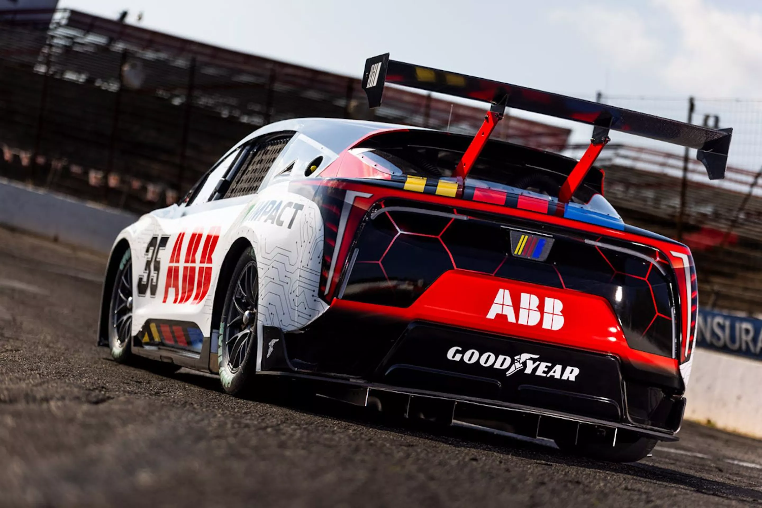 NASCAR stuffs 1,340 horsepower of electric motors into prototype racer