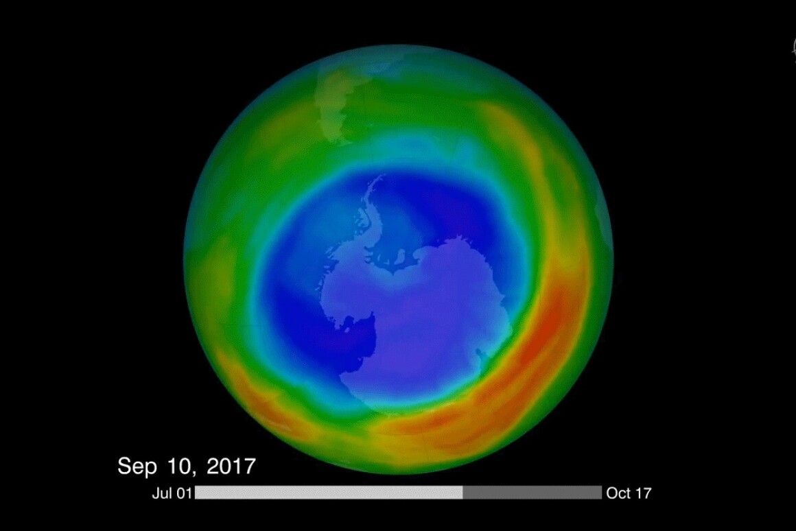 NASA satellite shows direct evidence of ozone hole recovery