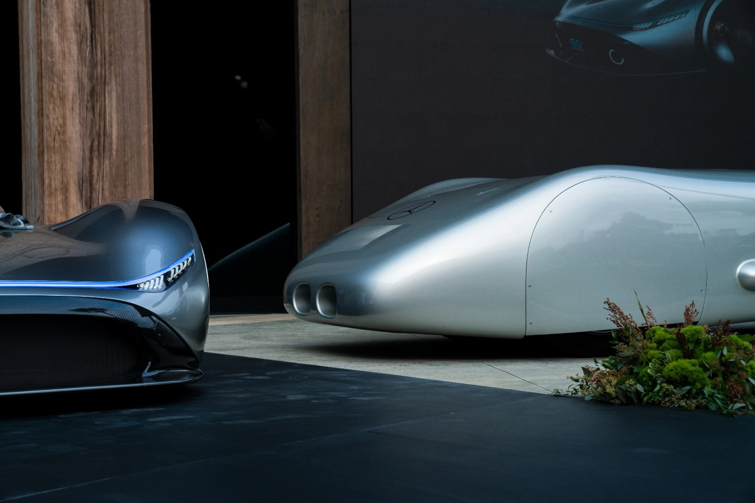 Mercedes's iconic Silver Arrow racer gets an electric makeover for Monterey