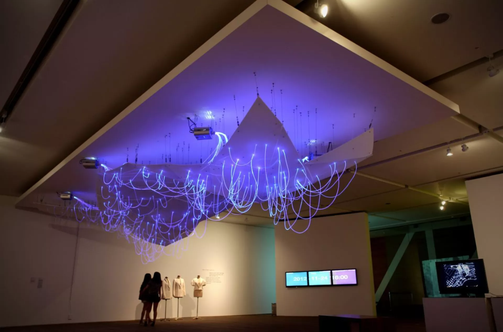 Mood Map exhibit turns tweets into art