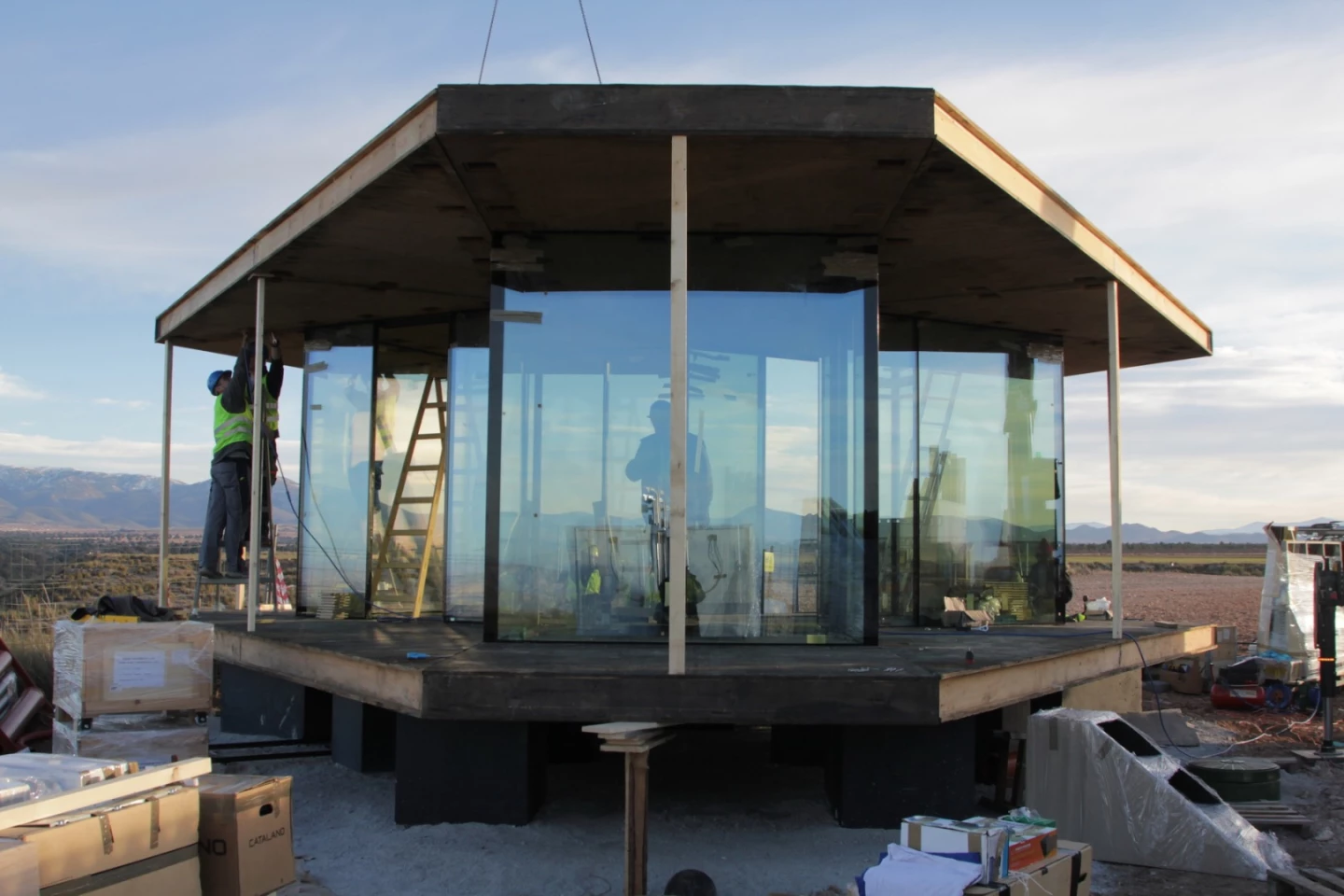 Glass House is big on efficiency, not so big on privacy