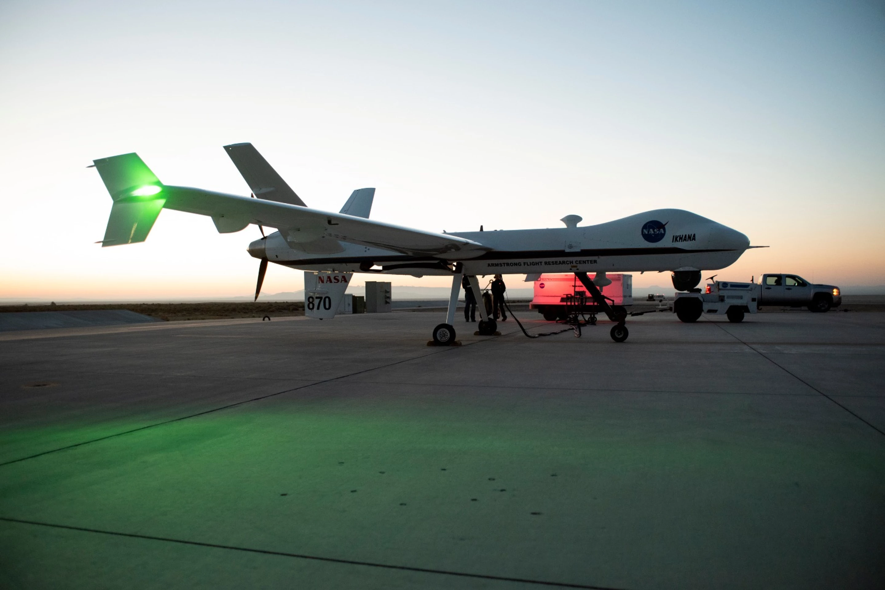 NASA drone ditches chase plane in milestone flight
