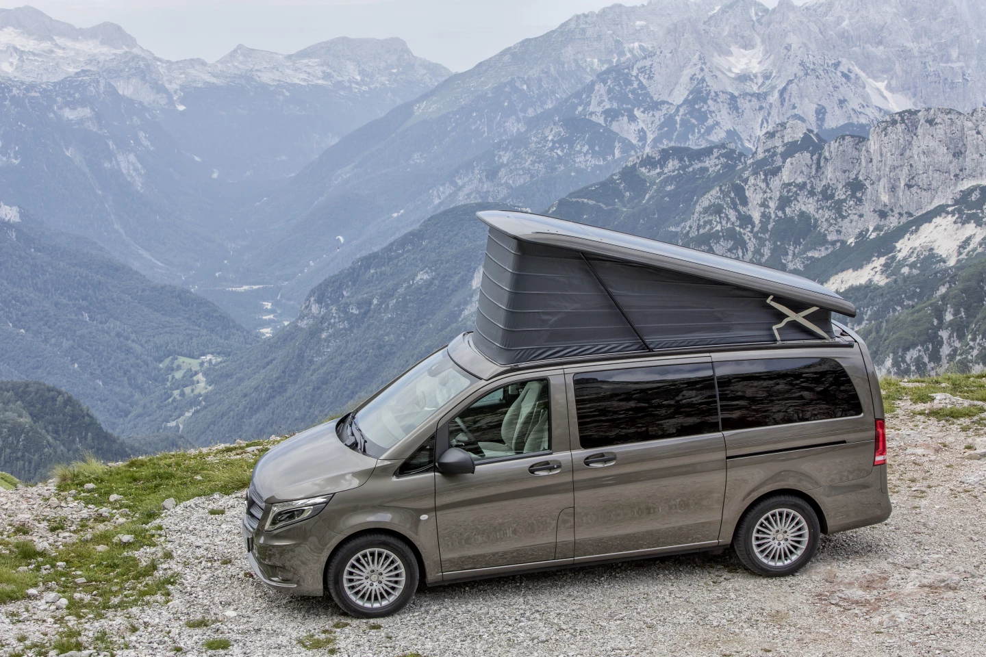 Mercedes Marco Polo Activity recreational vehicle plays all day, sleeps ...
