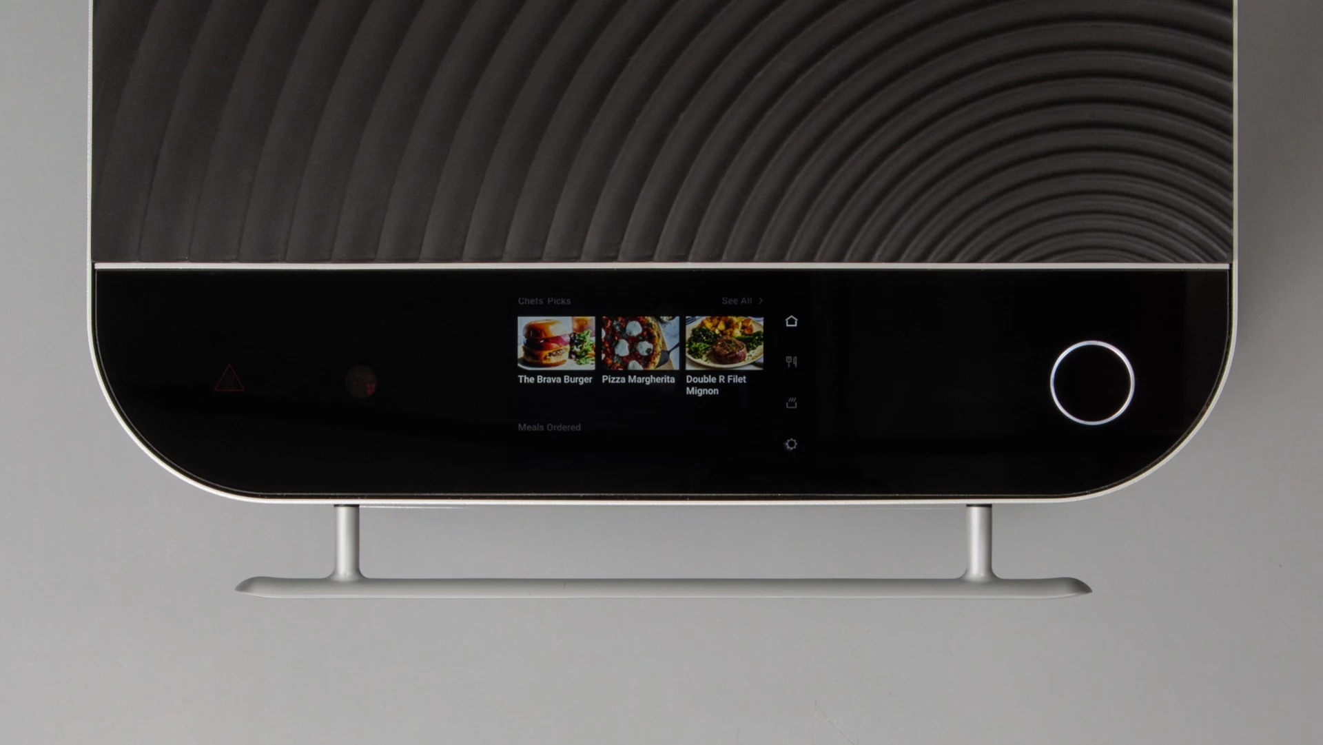 Brava countertop oven cooks with visible and infrared light