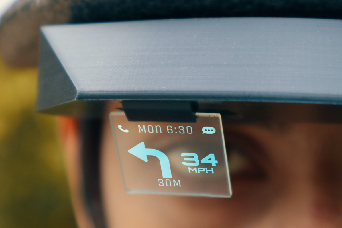 SoulRS system could bring HUD tech to bicycle helmets