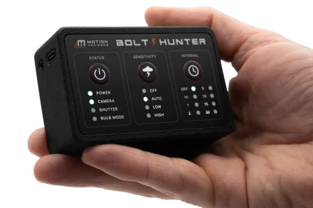 Bolt Hunter camera trigger captures lightning strikes easily