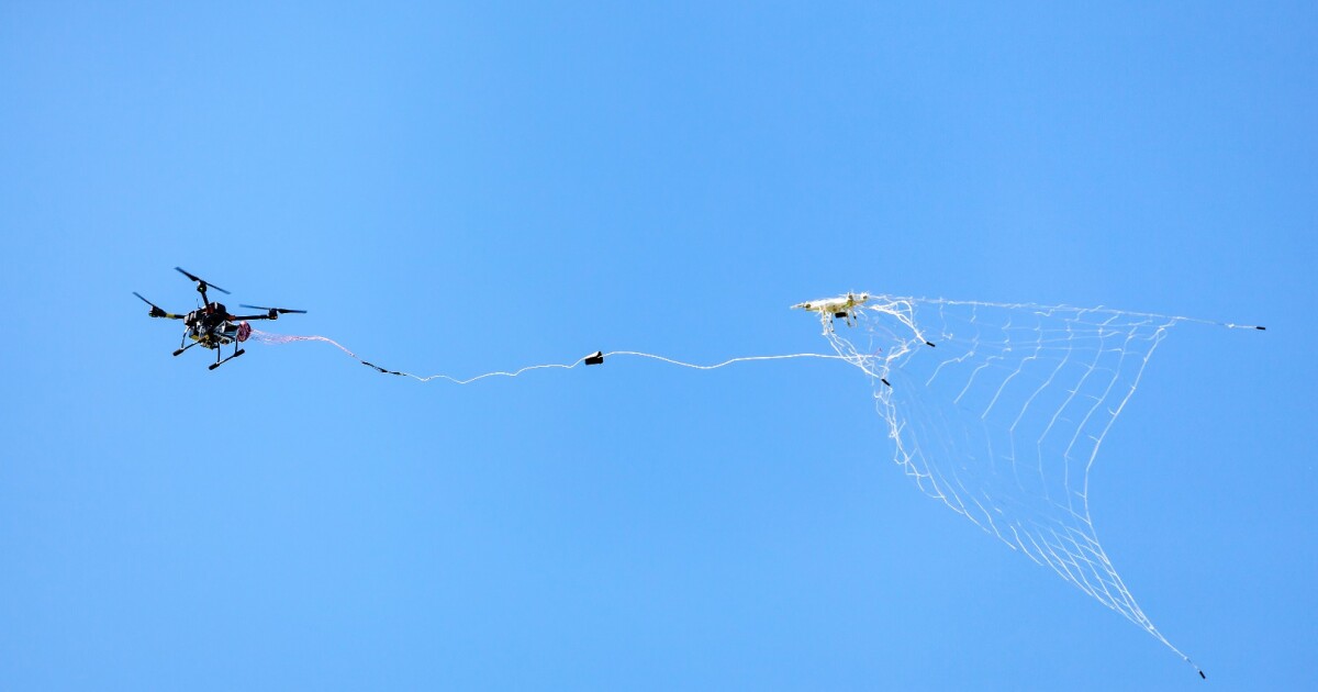 DroneCatcher drone-netting drone gets an upgrade