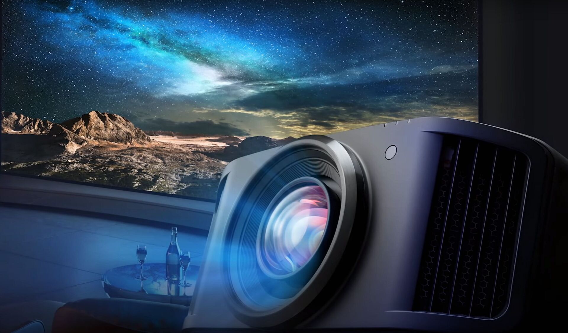 8K laser projectors brighten the high-end home theater