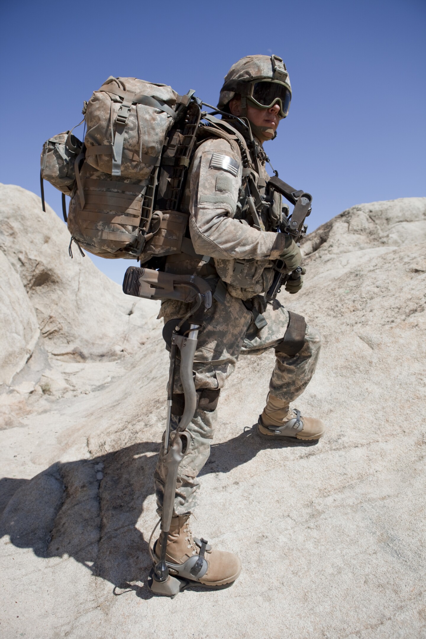 Lockheed Martin's HULC Robotic Exoskeleton MK II Lockheed Martin's HULC Robotic Exoskeleton MK II