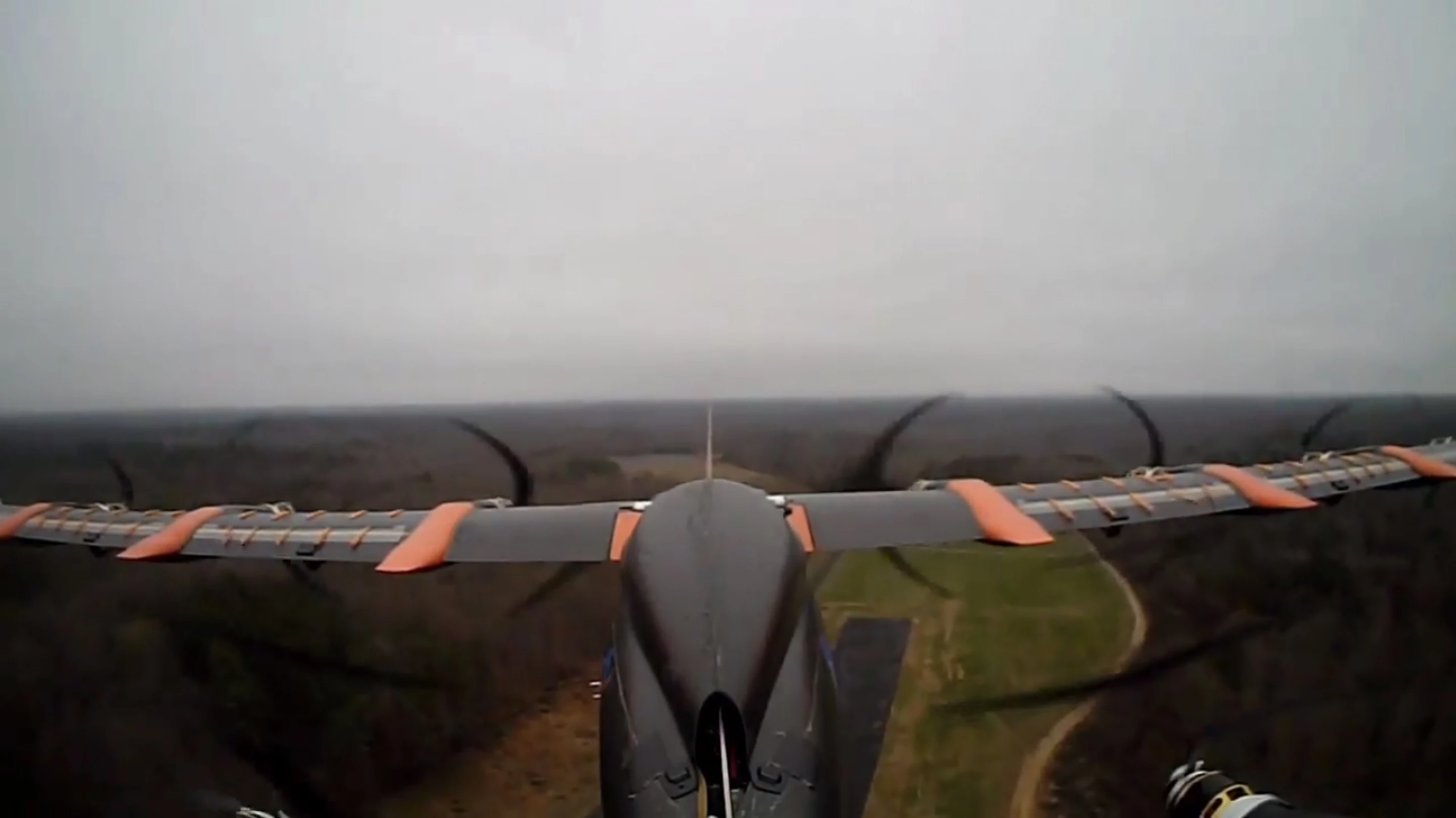 Early milestones in electric VTOL history