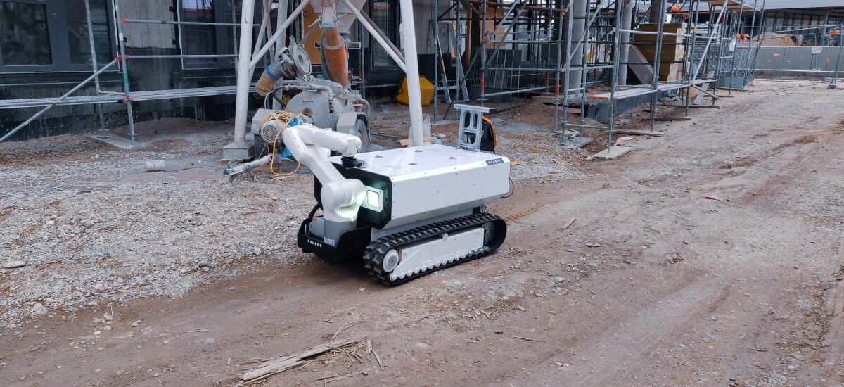 Modular Mobile Robot Can Take On Multiple Roles At Construction Site
